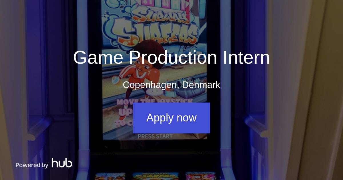 The Hub | Game Production Intern | Sybo Games