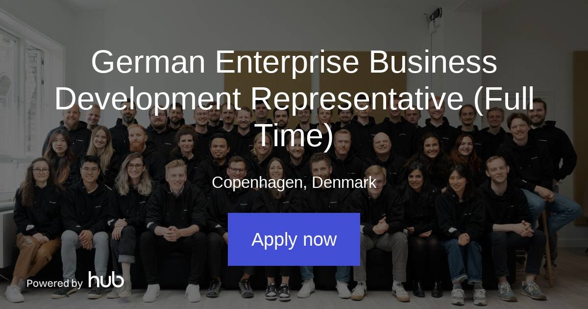 The Hub | German Enterprise Business Development Representative (Full ...