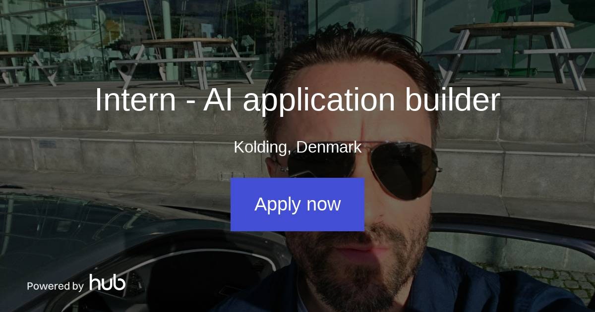 The Hub | Intern - AI application builder | Factorise Technologies ApS