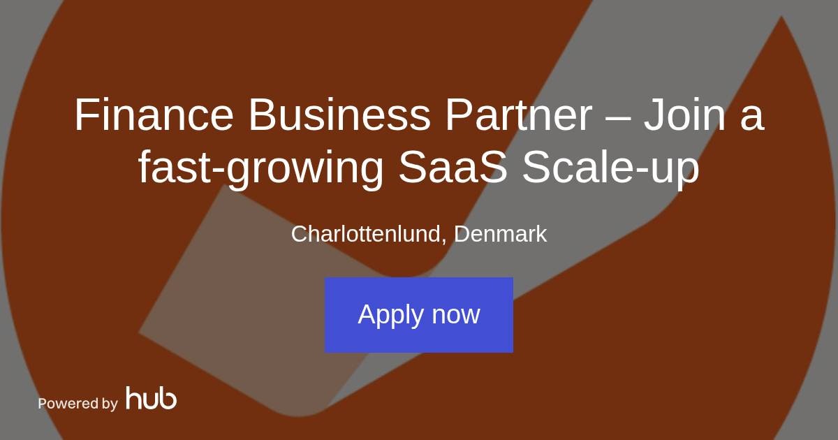The Hub | Finance Business Partner – Join a fast-growing SaaS Scale-up | LMS365