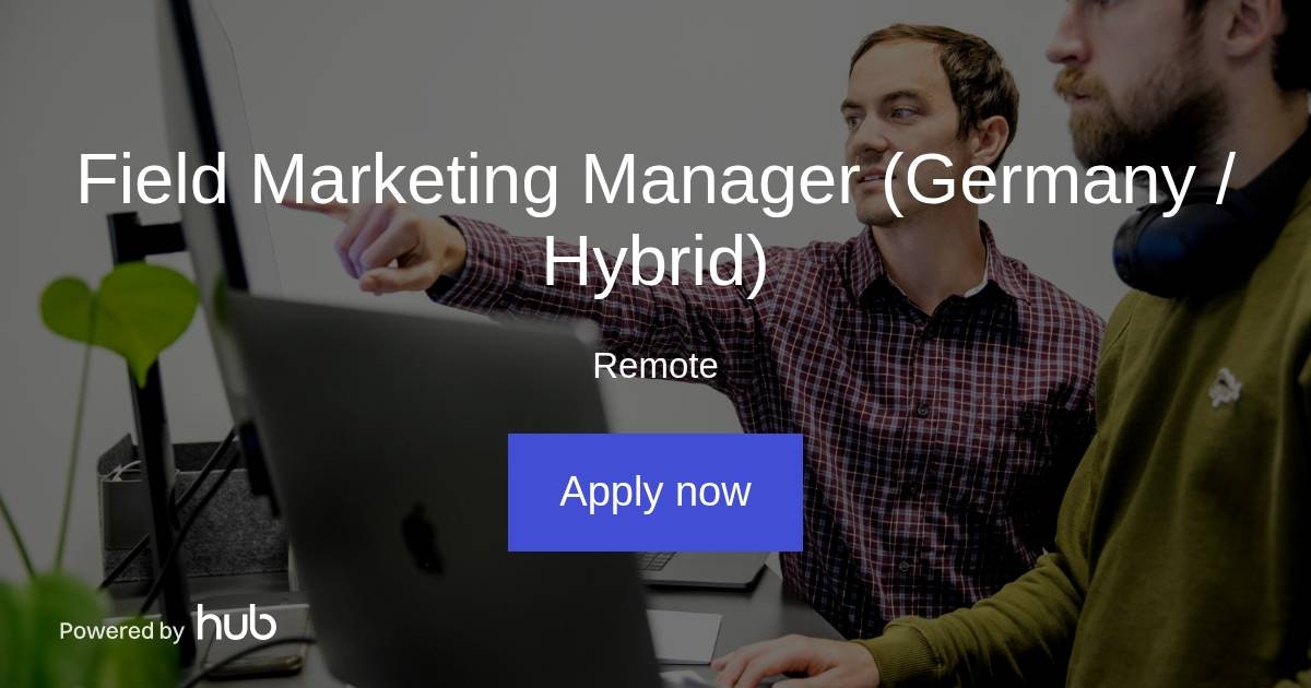 The Hub | Field Marketing Manager (Germany / Hybrid) | Logpoint