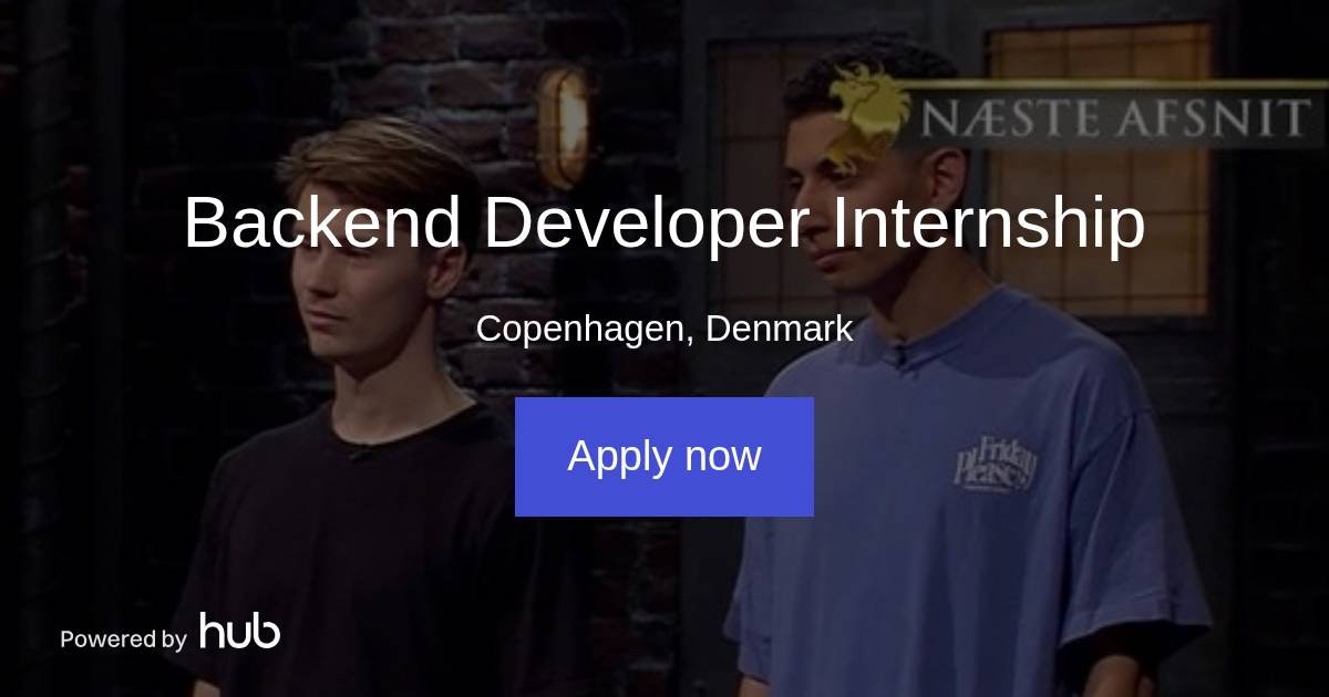 The Hub | Backend Developer Internship | Toptutors
