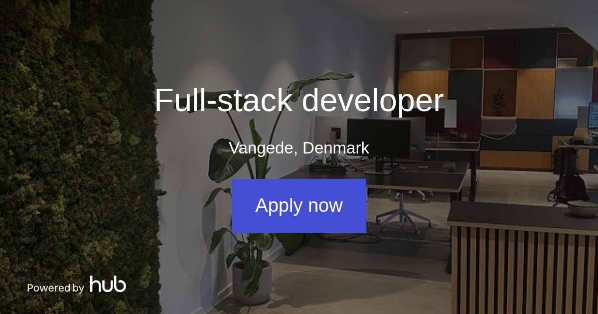 The Hub | Full-stack developer | Flowplan