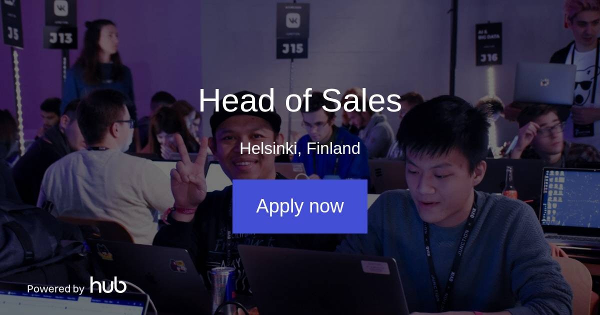 The Hub | Head of Sales | Integrify