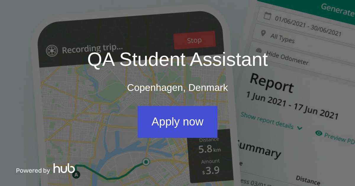 The Hub | QA Student Assistant | Driversnote
