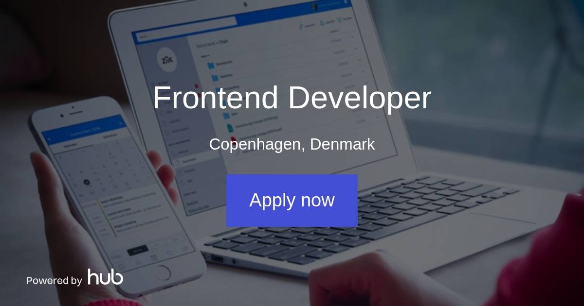The Hub | Frontend Developer | Ziik.io