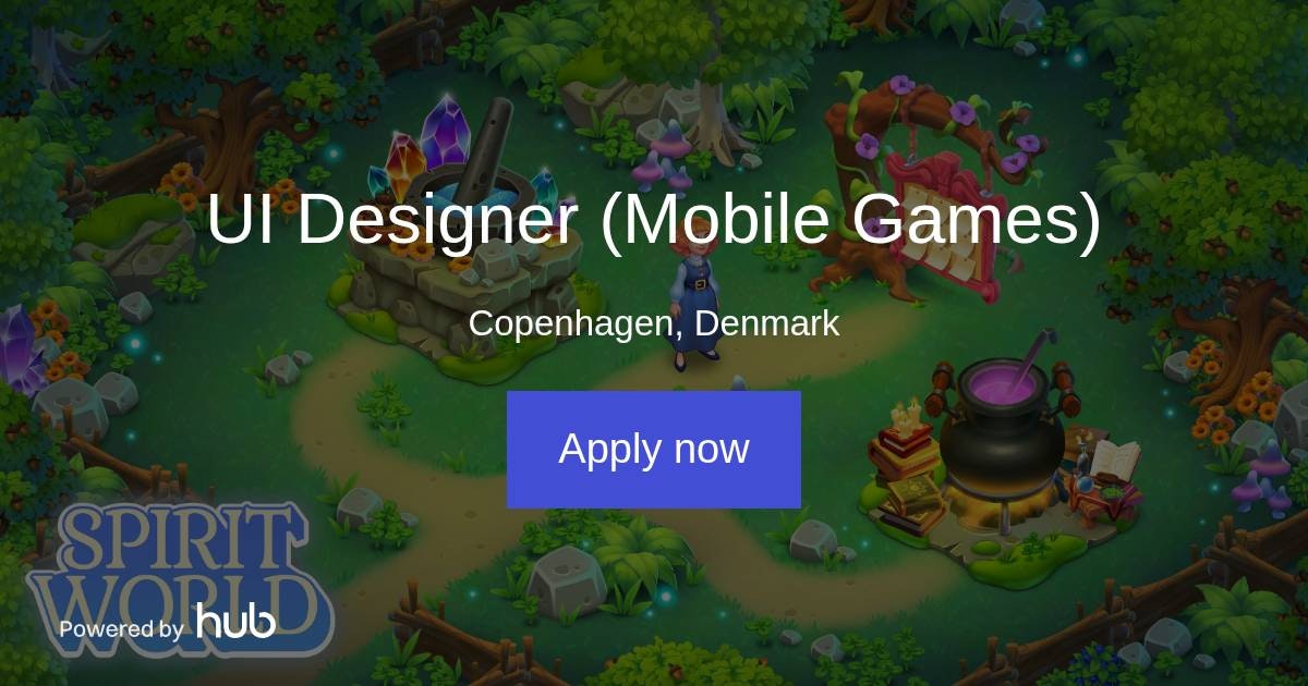 The Hub | UI Designer (Mobile Games) | Cozy Game Studio