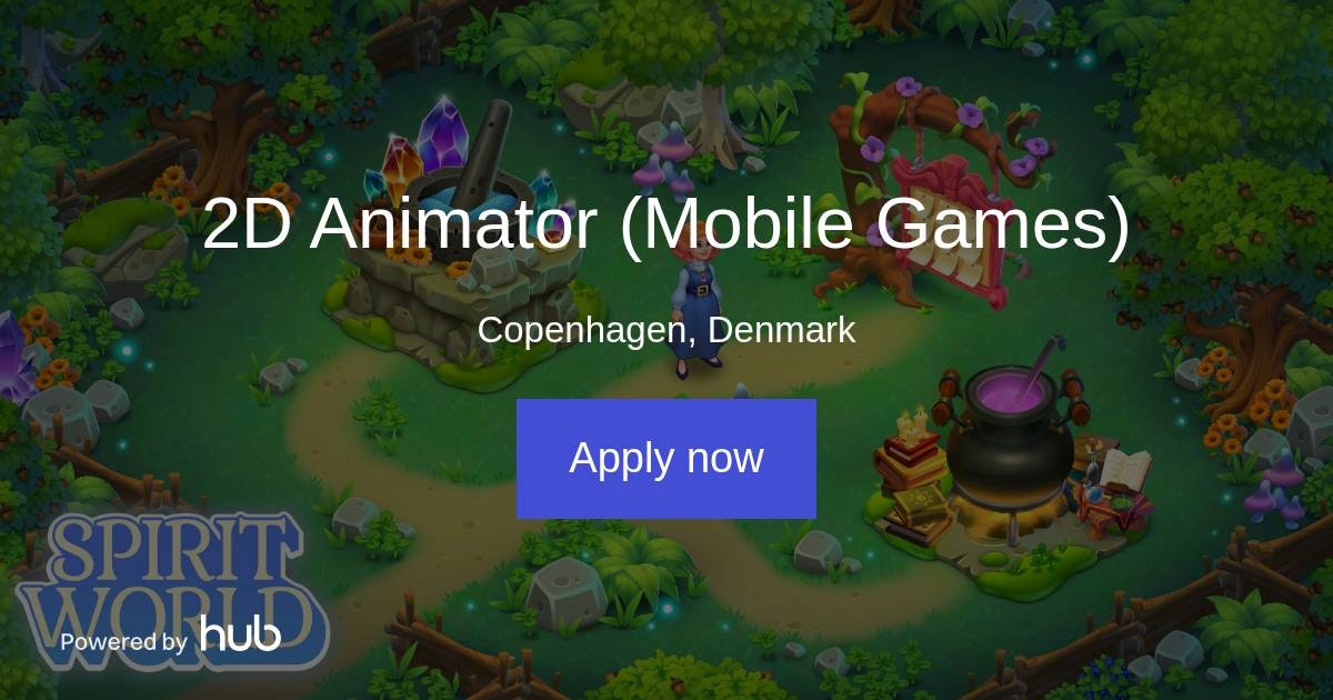 The Hub | 2D Animator (Mobile Games) | Cozy Game Studio