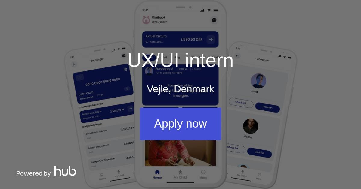 The Hub | UX/UI intern | Minibook