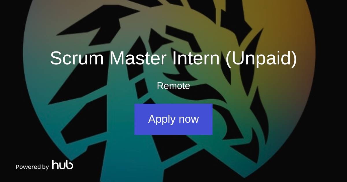 The Hub | Scrum Master Intern (Unpaid) | Landell Games