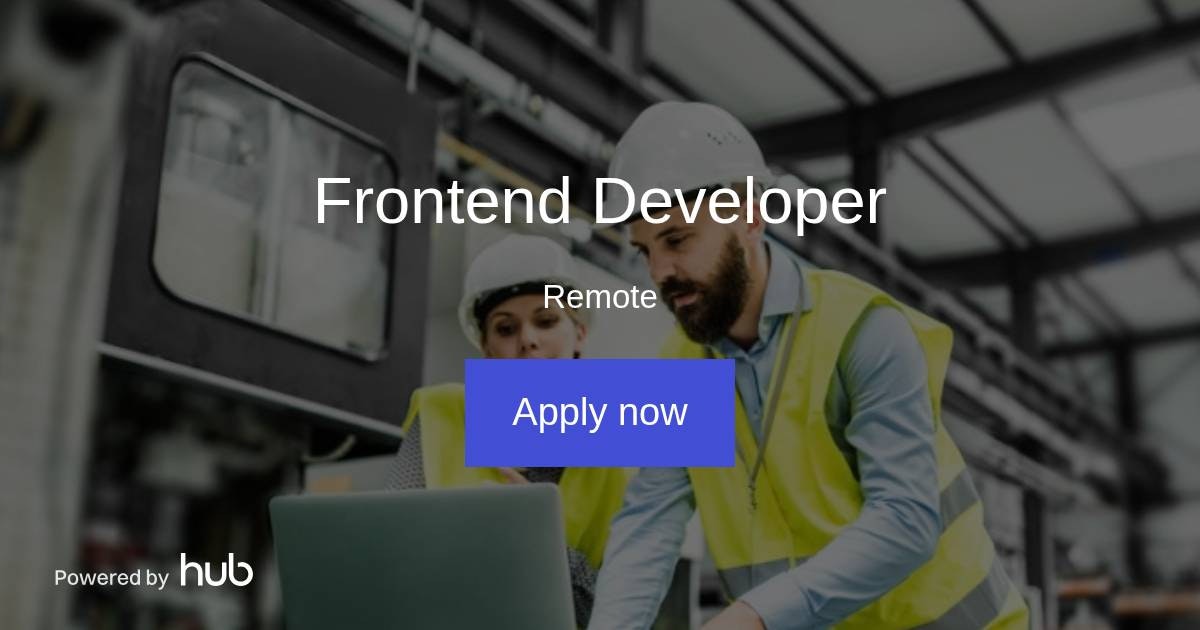 The Hub | Frontend Developer | Hexastate