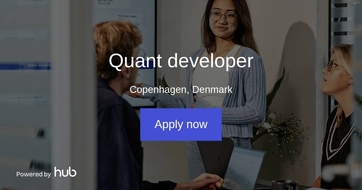 The Hub | Quant developer | Monthio