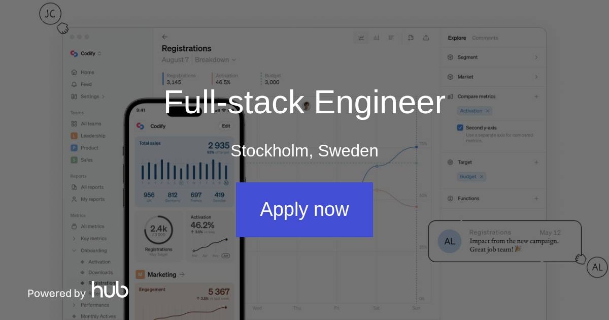 The Hub | Full-stack Engineer | Steep
