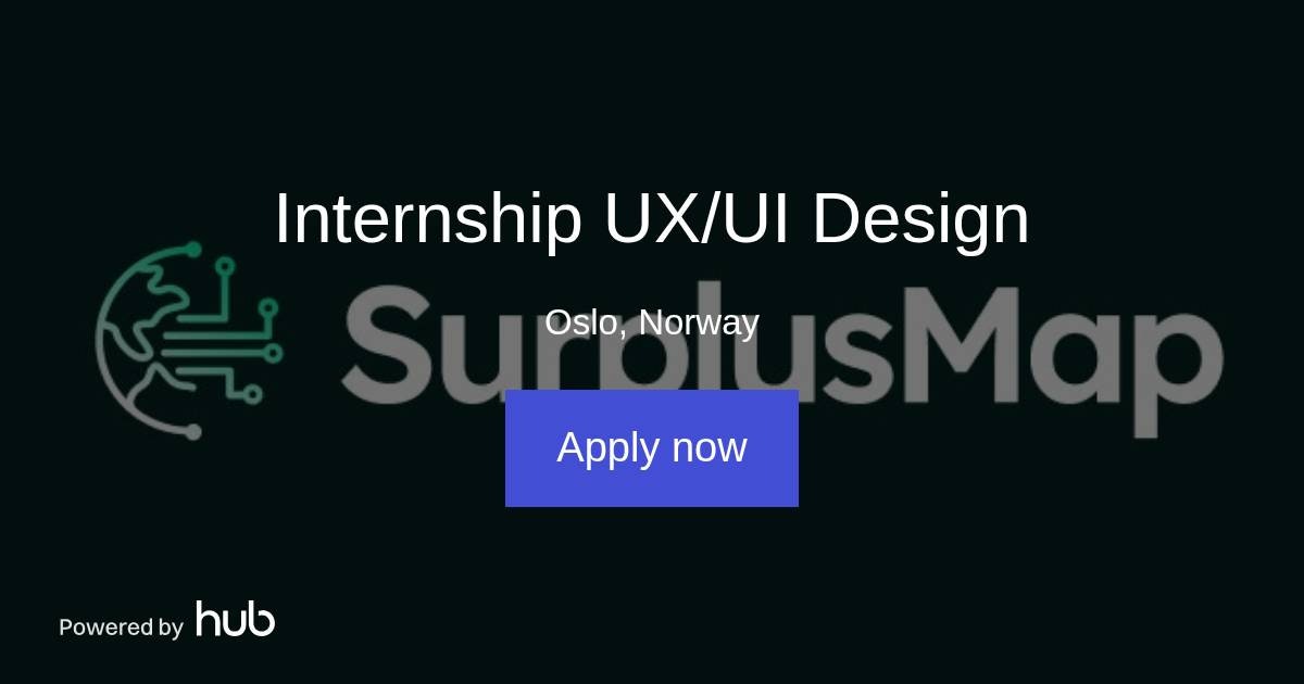 The Hub | Internship UX/UI Design | SurplusMap