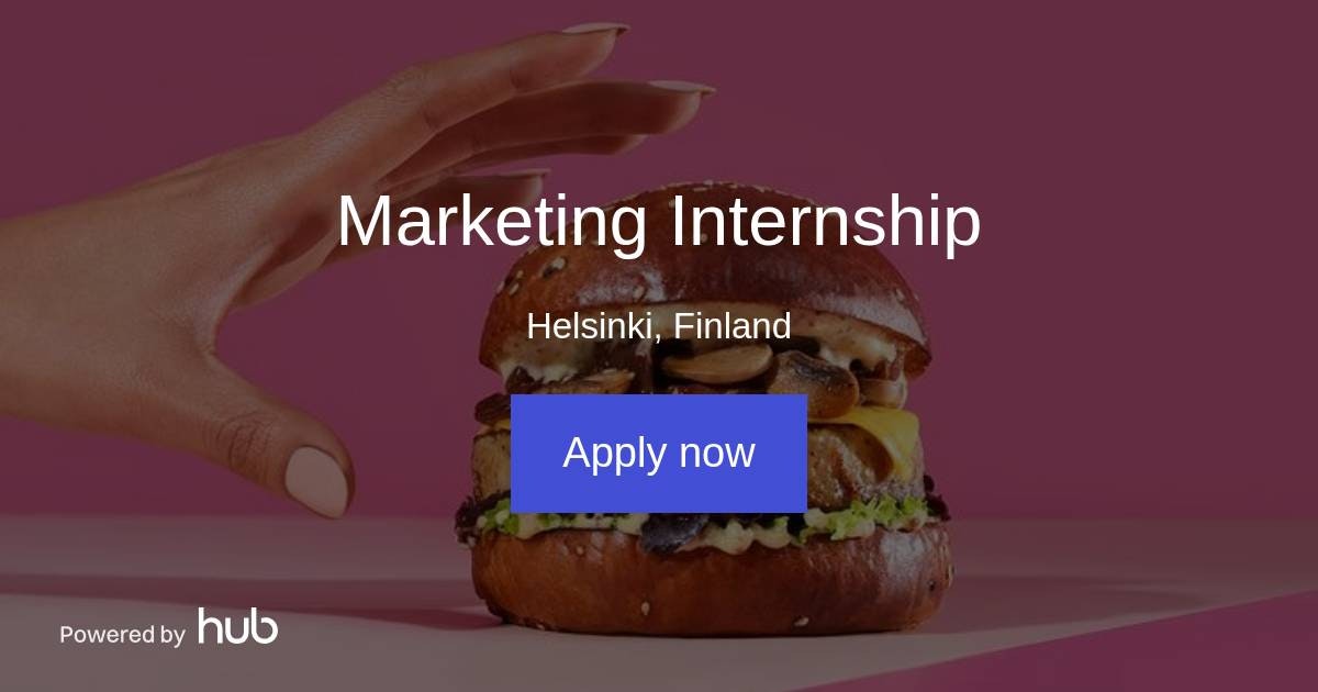 The Hub | Marketing Internship | Munchi