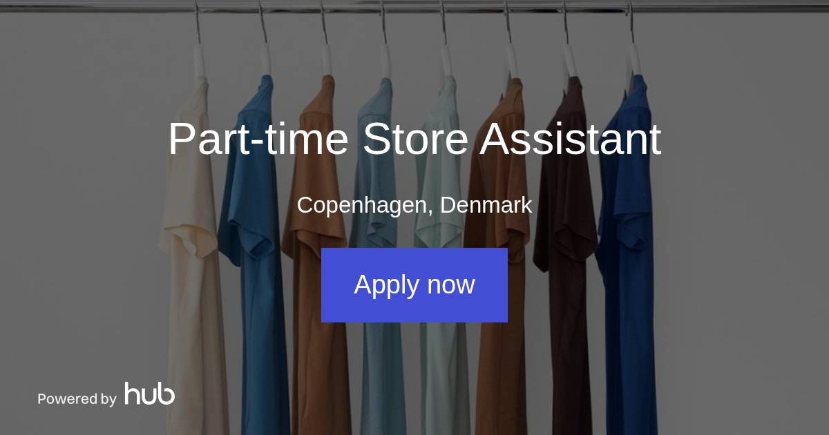 The Hub | Part-time Store Assistant | Son of a Tailor