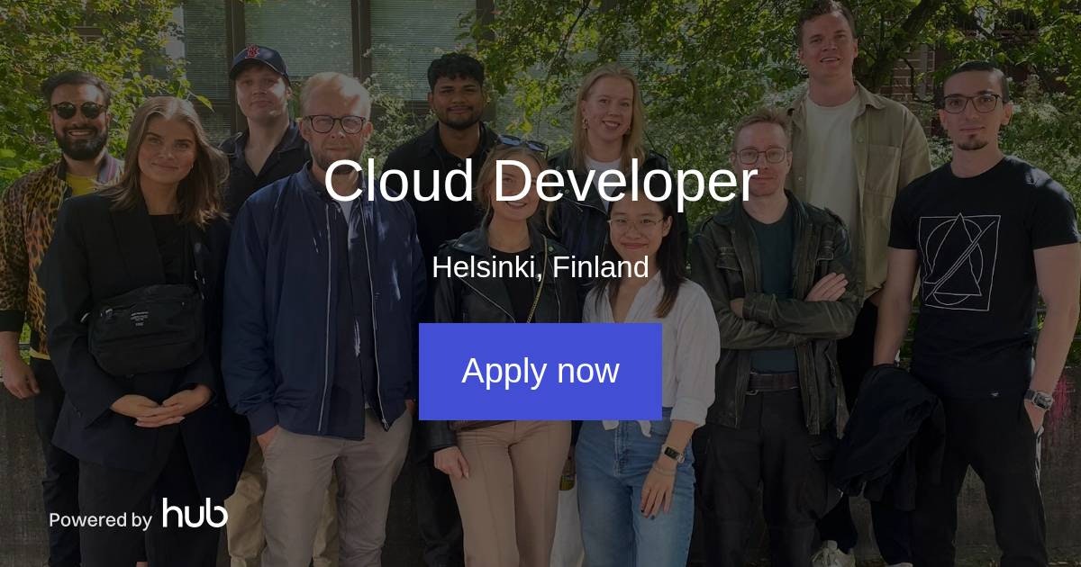 The Hub | Cloud Developer | Integrify Academy