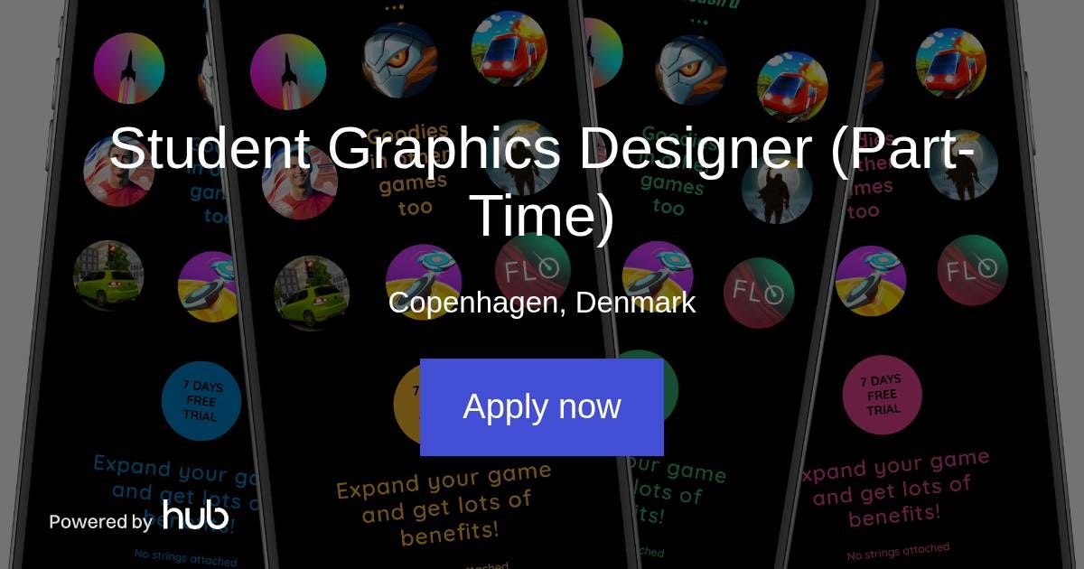 The Hub | Student Graphics Designer (Part-Time) | Multiscription ApS