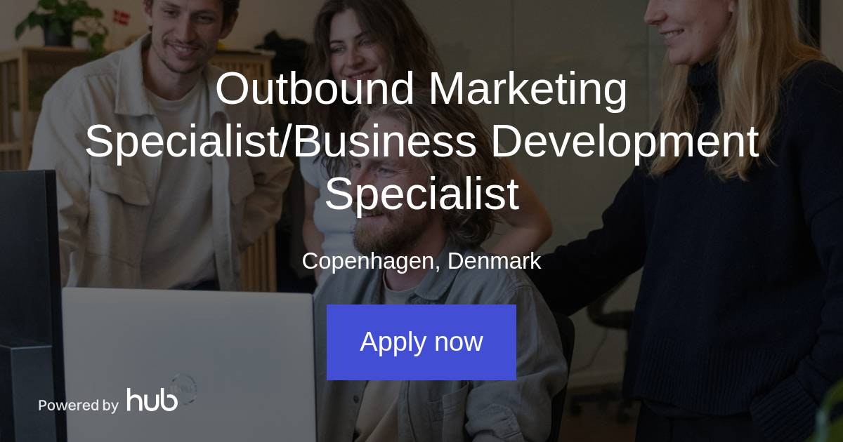 The Hub | Outbound Marketing Specialist/Business Development Specialist | Cemasys Danmark ApS
