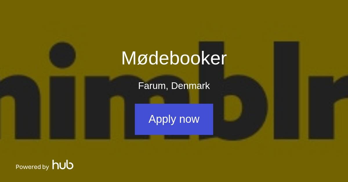 The Hub | Mødebooker | Nimblr ApS