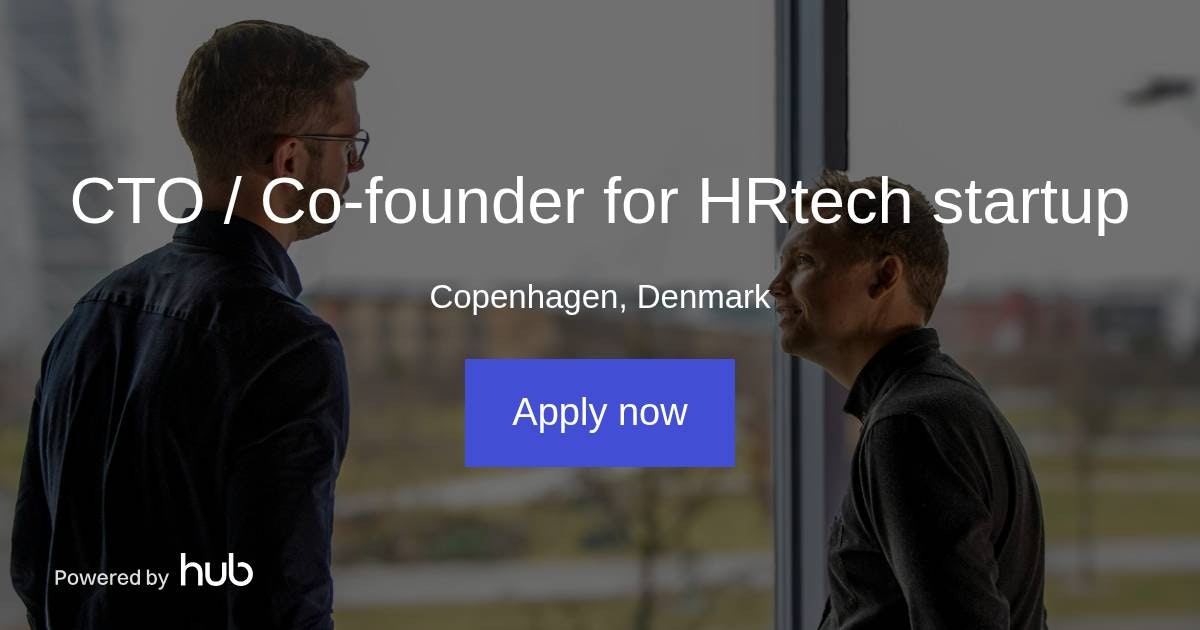 The Hub | CTO / Co-founder for HRtech startup | Skill3