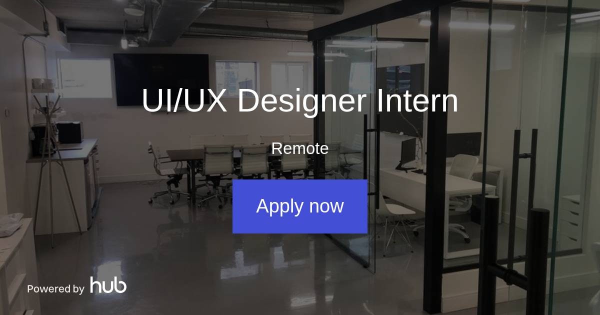 The Hub | UI/UX Designer Intern | Gathergram