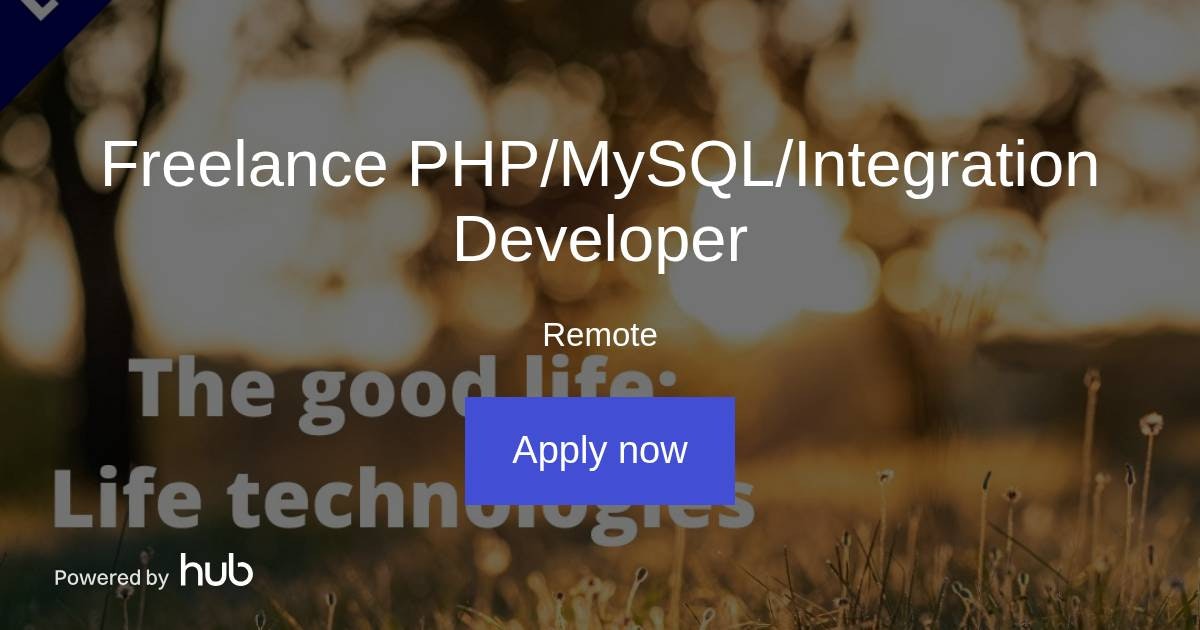 The Hub | Freelance PHP/MySQL/Integration Developer | Ereignis Institute