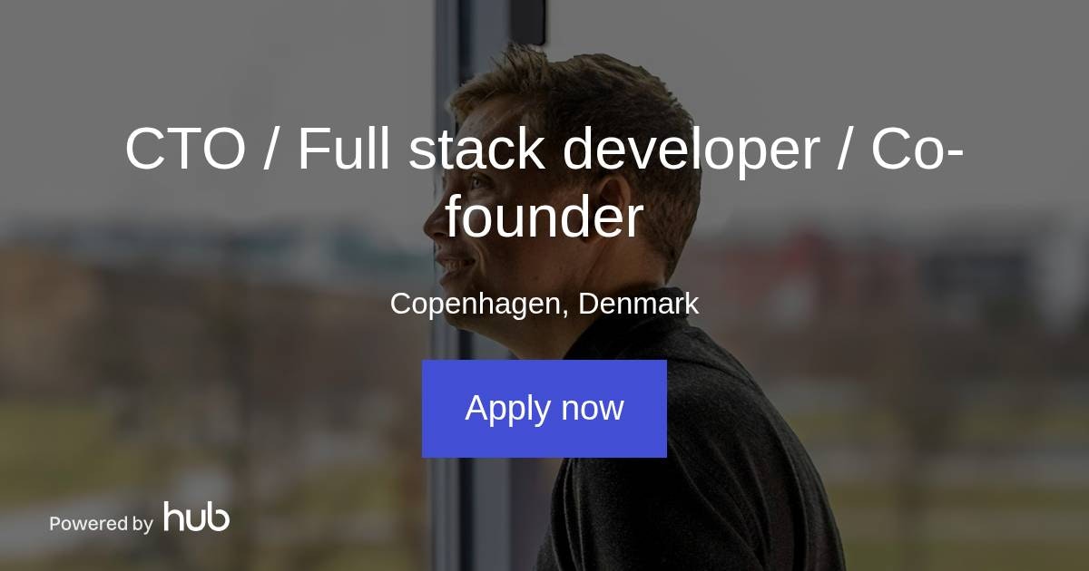 The Hub | CTO / Full stack developer / Co-founder | Skill3