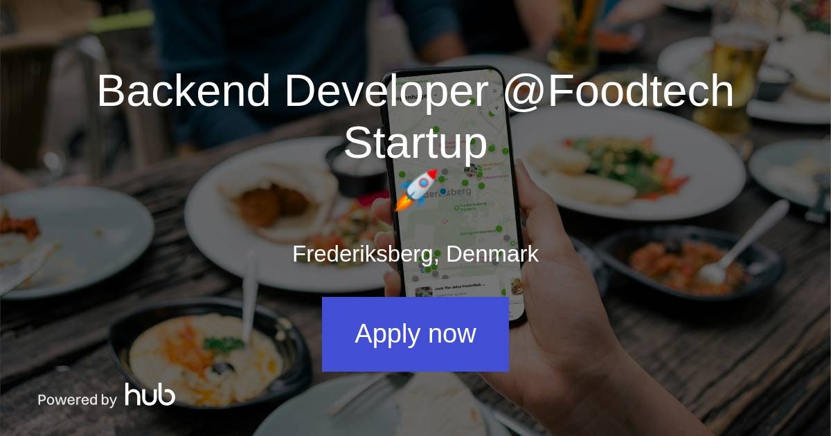 The Hub | Backend Developer @Foodtech Startup 🚀 | FlavorScale