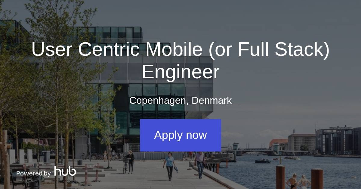 The Hub | User Centric Mobile (or Full Stack) Engineer | Bopin