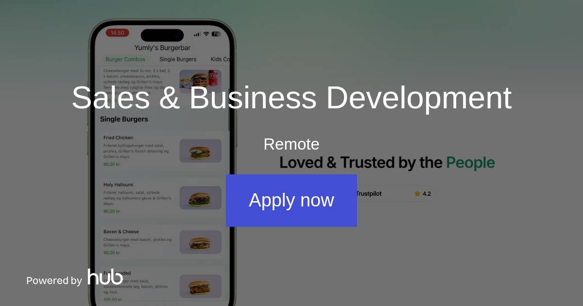 The Hub | Sales & Business Development | Yumly