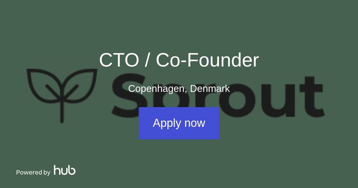 The Hub | CTO / Co-Founder | Sprout