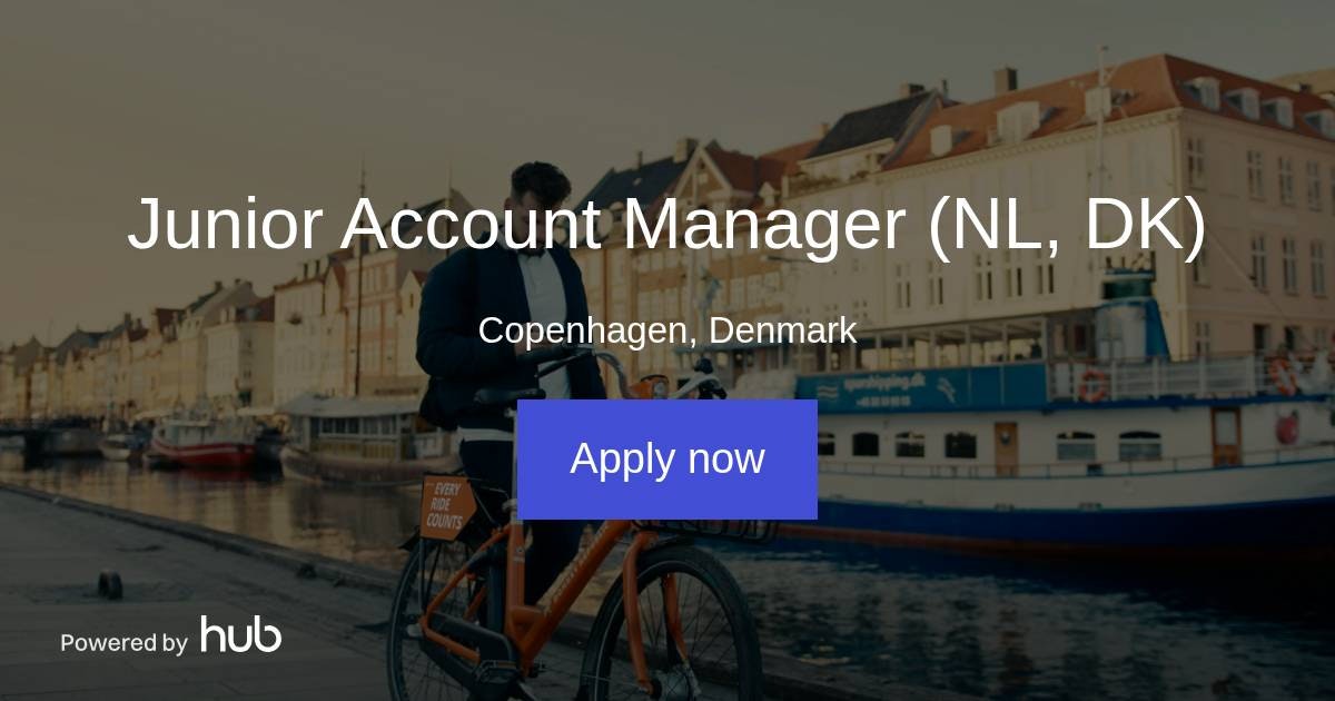 The Hub | Junior Account Manager (NL, DK) | Donkey Republic