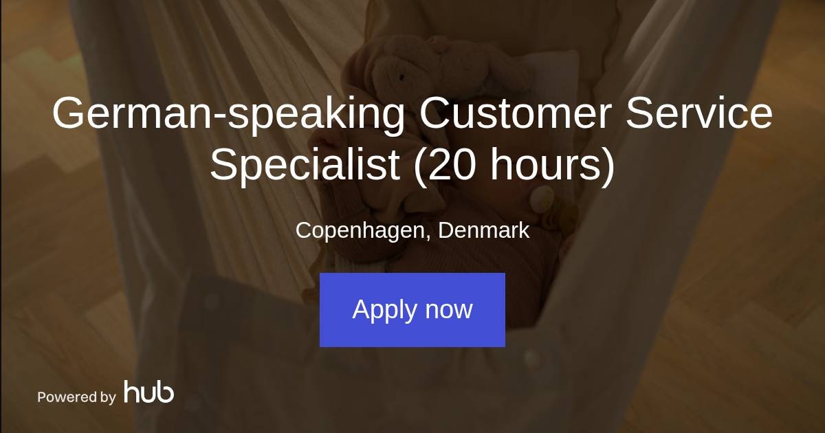 The Hub | German-speaking Customer Service Specialist (20 hours) | Moonboon