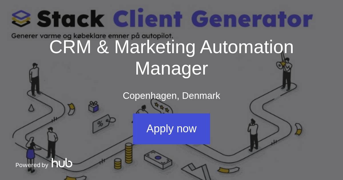 The Hub | CRM & Marketing Automation Manager | Stack Boost