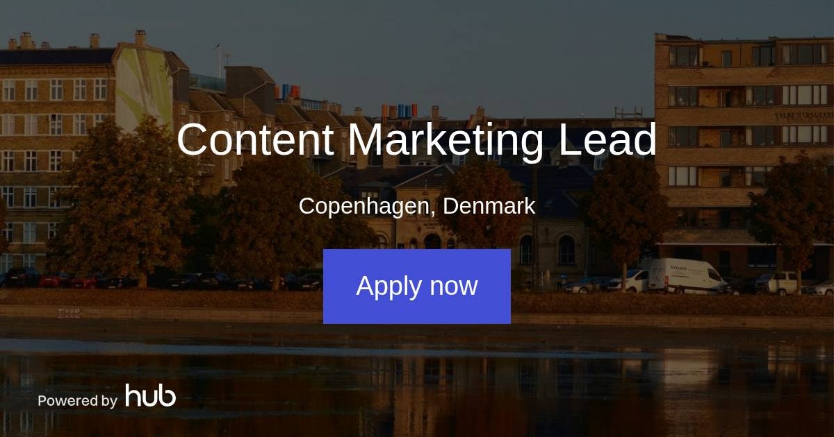 The Hub | Content Marketing Lead | Kiku