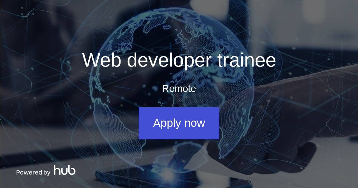 The Hub | Web developer trainee | PK Global IoT