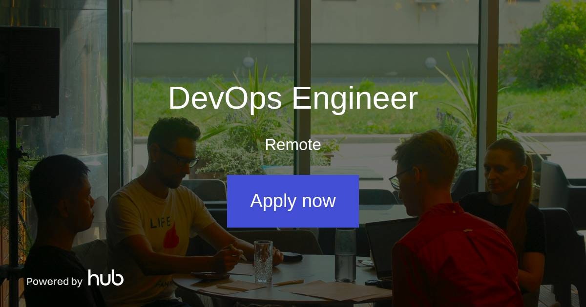 The Hub | DevOps Engineer | Innopipe.ai