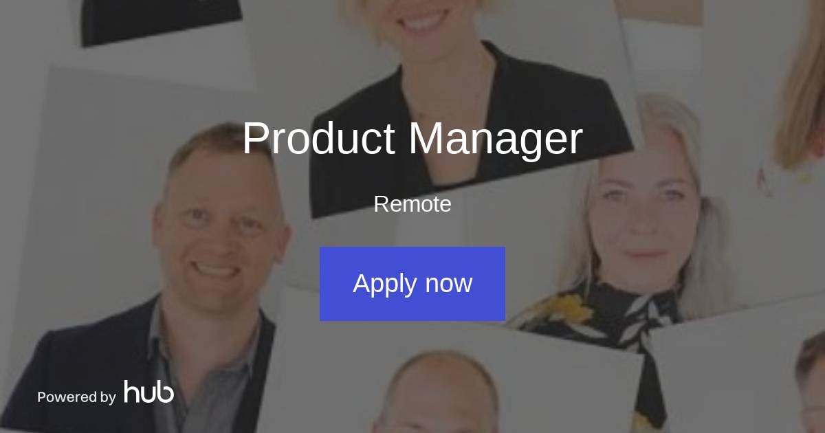 The Hub | Product Manager | Dreamplan.io
