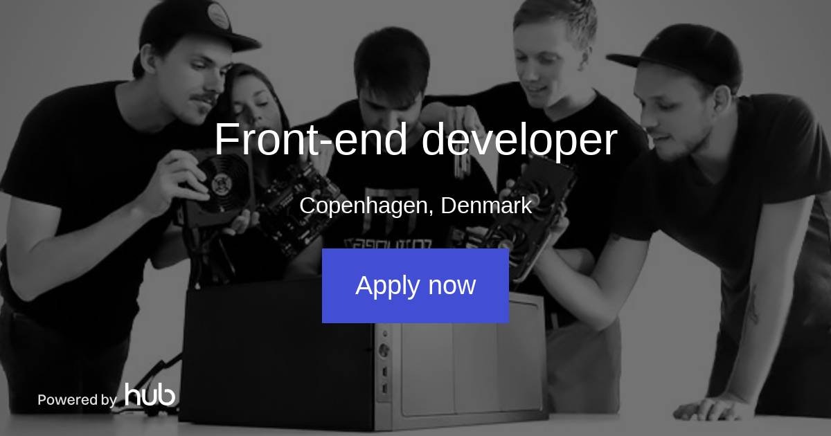 The Hub | Front-end developer | MagnuTron ApS