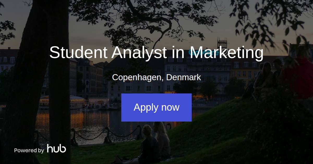 The Hub | Student Analyst in Marketing | GoMore