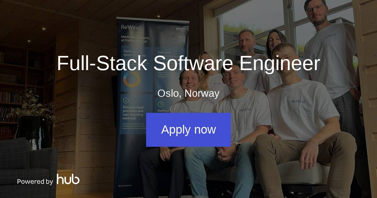 The Hub | Full-Stack Software Engineer | ReWind