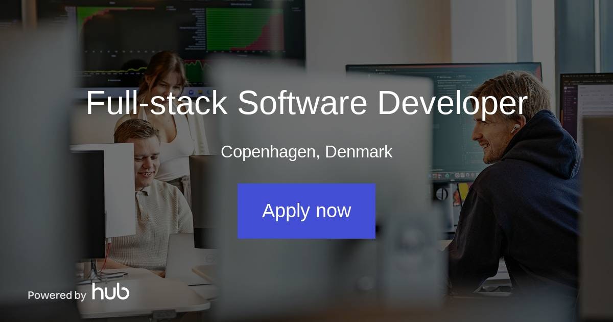 The Hub | Full-stack Software Developer | Monthio