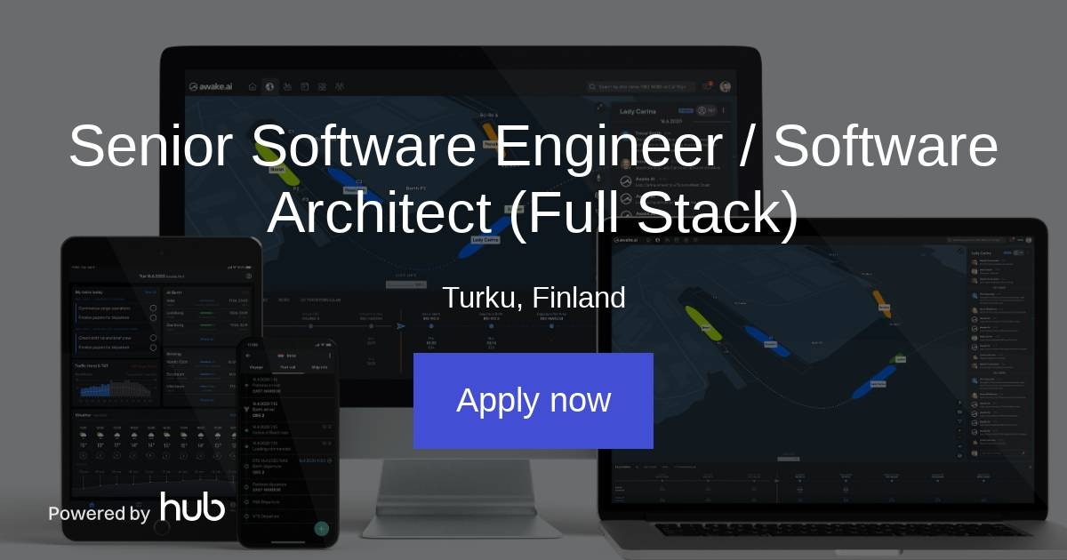 The Hub | Senior Software Engineer / Software Architect (Full Stack) | Awake.AI