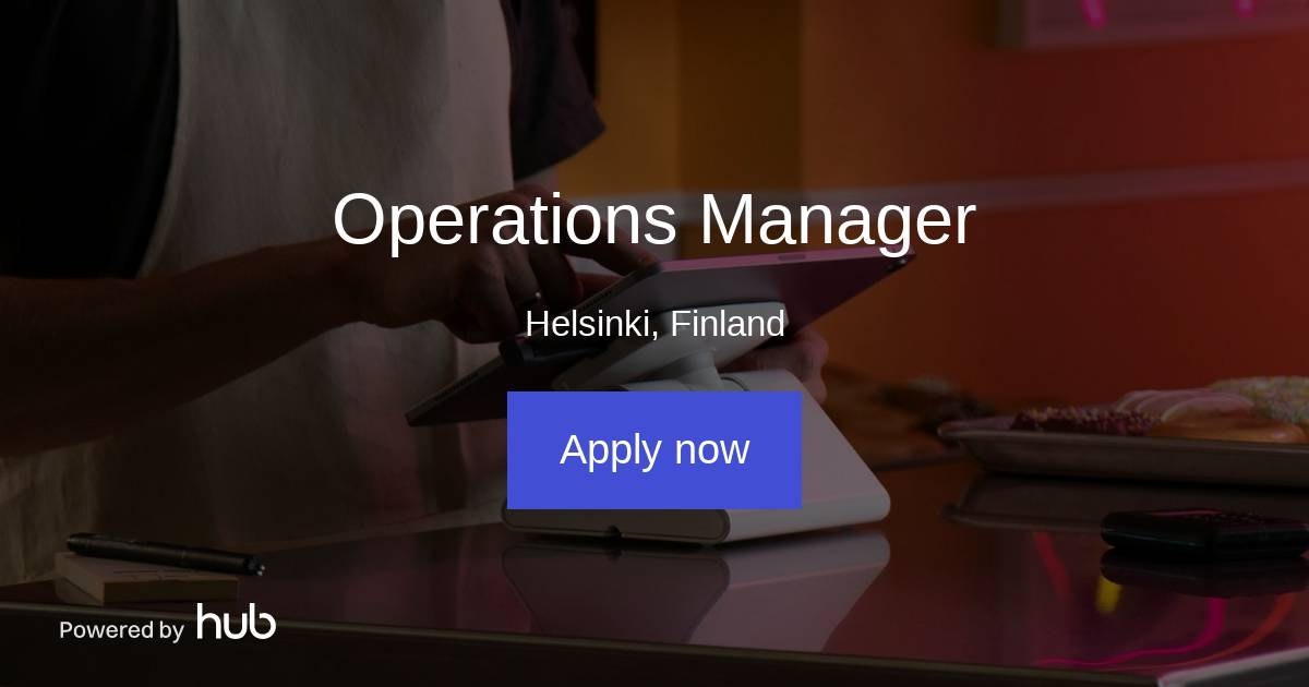 The Hub | Operations Manager | Munchi