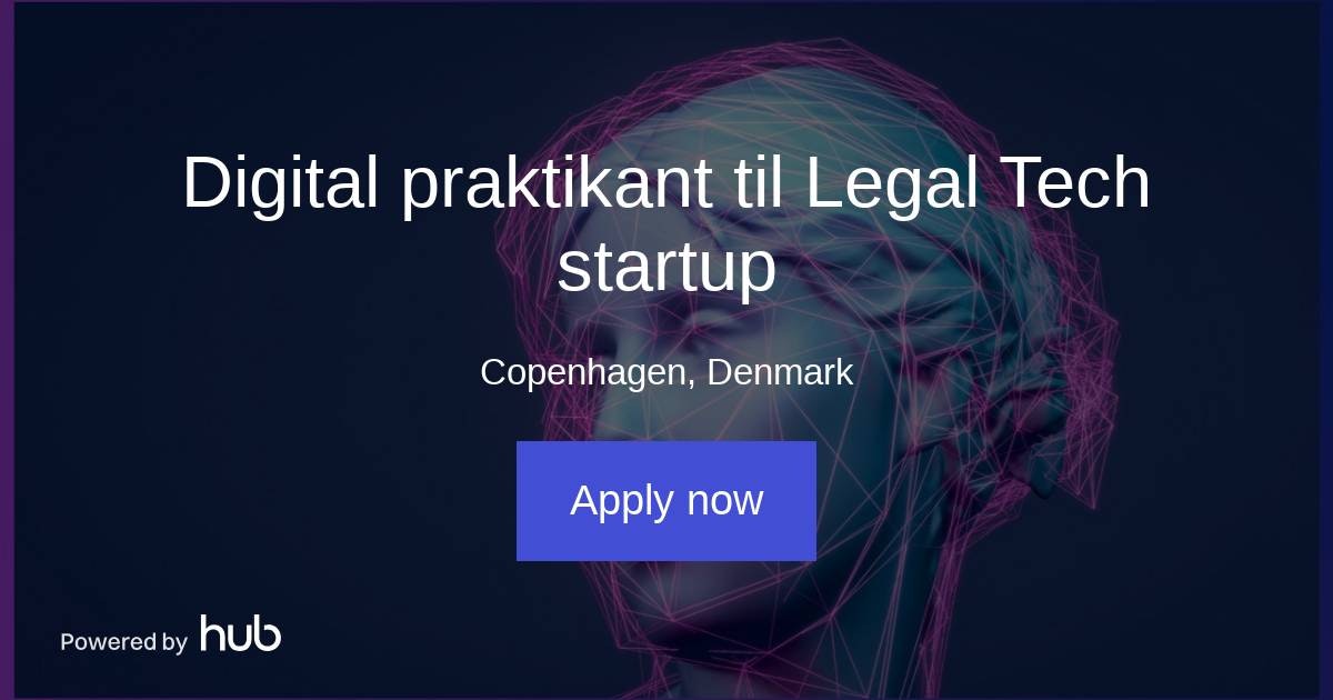 The Hub | Digital praktikant til Legal Tech startup | Juris Legal