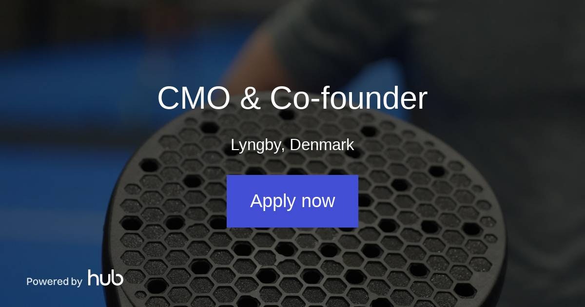 The Hub | CMO & Co-founder | Perma Padel ApS