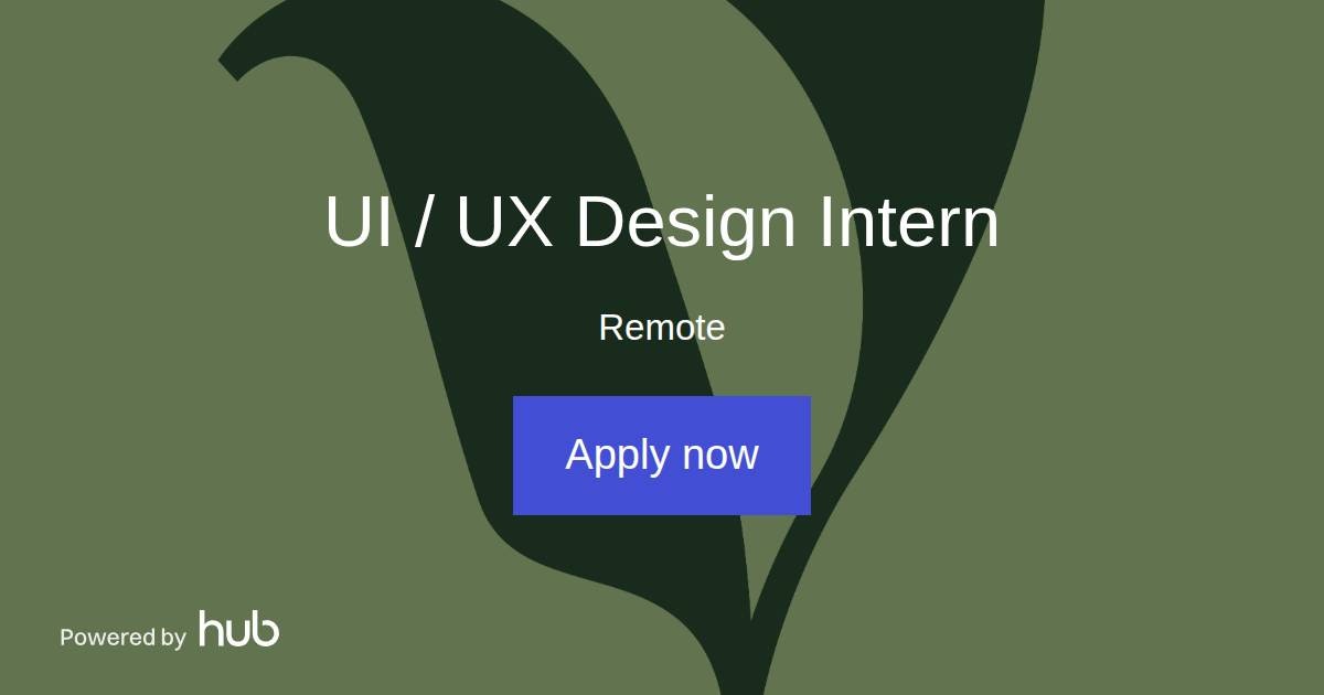 The Hub | UI / UX Design Intern | Vegaaniruoka.fi