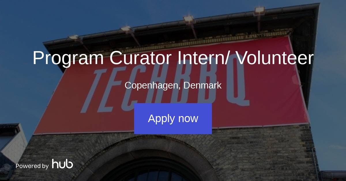 The Hub | Program Curator Intern/ Volunteer | TechBBQ