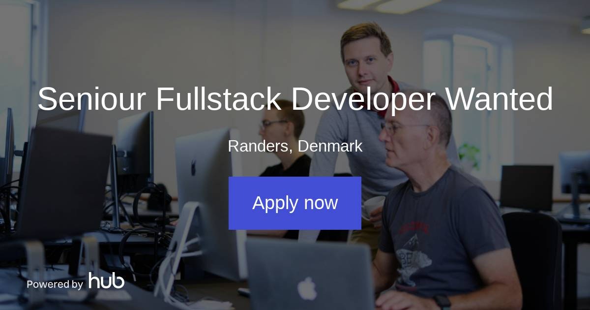 The Hub | Senior Fullstack Developer Wanted | Unioo